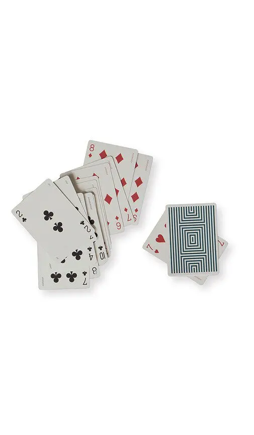 THROWING DOUBLES The Palmilla Leather Playing Card Set