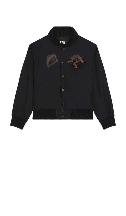 ETAI LA 3d Printed Bonsai Tree Bomber Jacket
