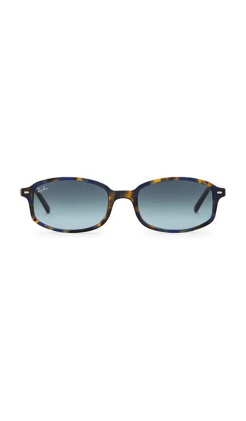 Ray-ban Sammy Sunglasses - Yellow & Blue Havana & Blue Gradient Gre