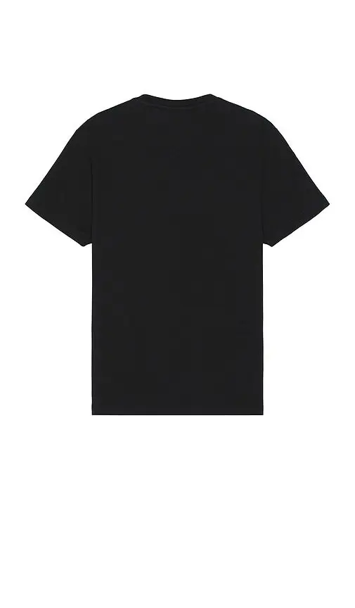 FRAME Duo Fold Tee In Black