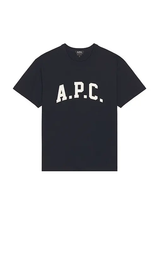 A.p.c. Marcus T-shirt In Navy