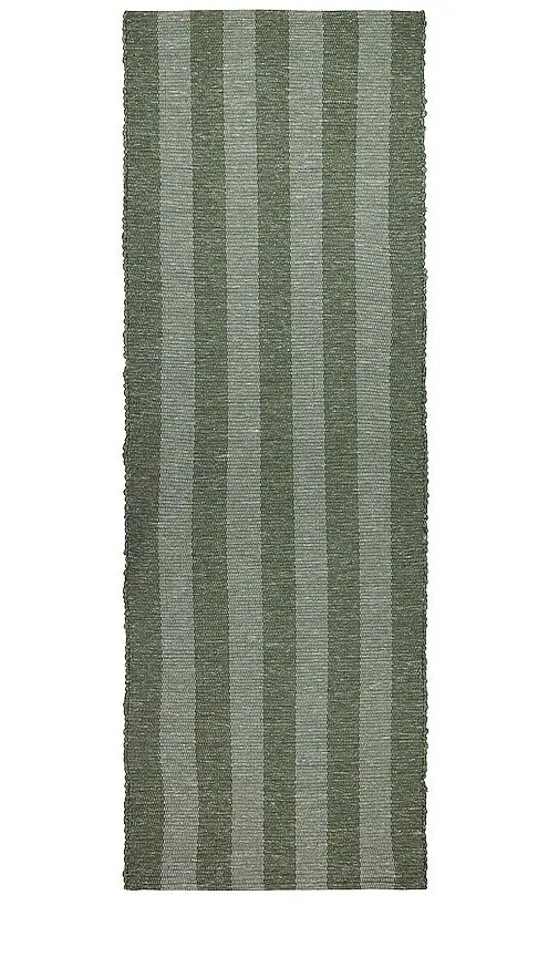 HAWKINS NEW YORK Essential Floor Runner Rug - Olive