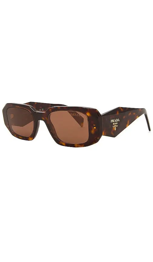 Prada Oval Frame Sunglasses