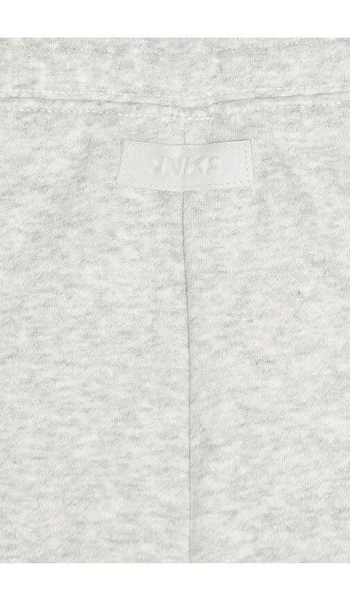 SKIMS Fleece Short - Light Heather Grey