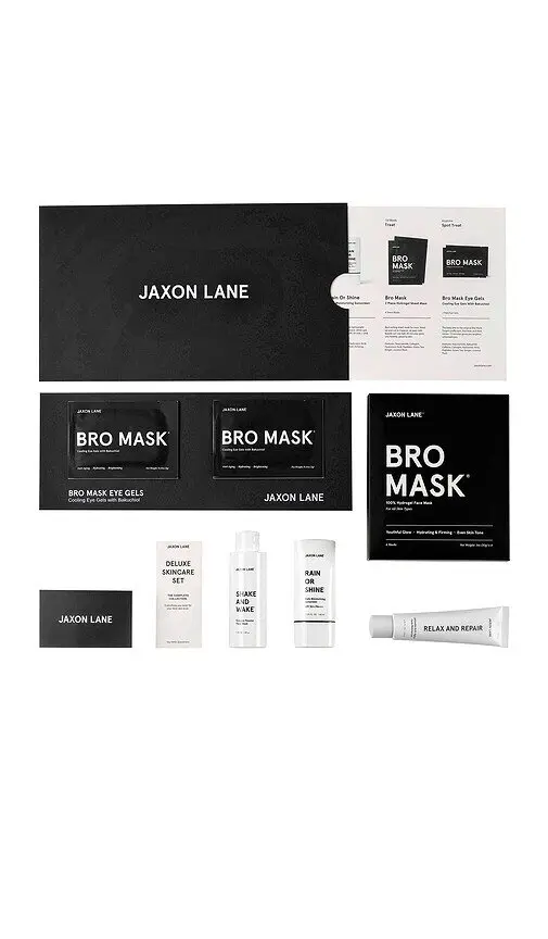 JAXON LANE Deluxe Skincare Set - Black & White