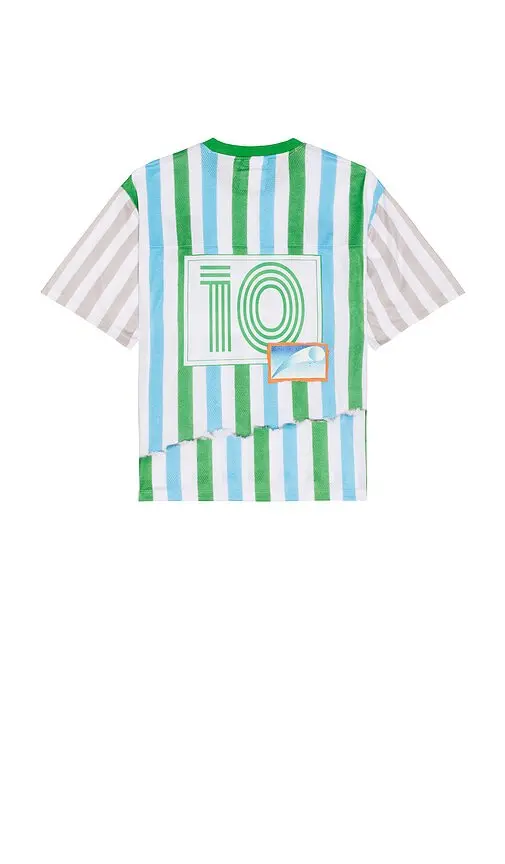 LE PÃ¨RE Lpfc Mesh Tee In Multi In Green,blue