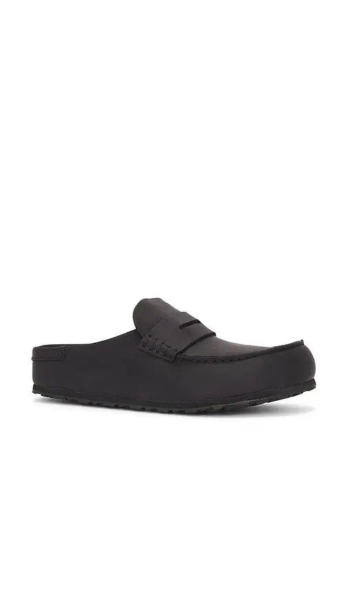 BIRKENSTOCK Naples Wrapped Bold Grip Loafer - Black