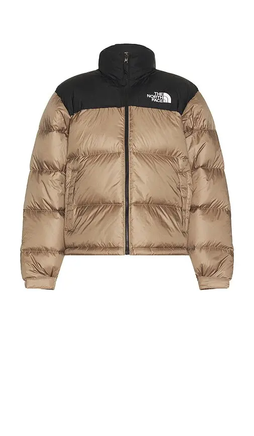 The North Face 1996 Retro Nuptse Jacket - Mocha Brown & Tnf Black