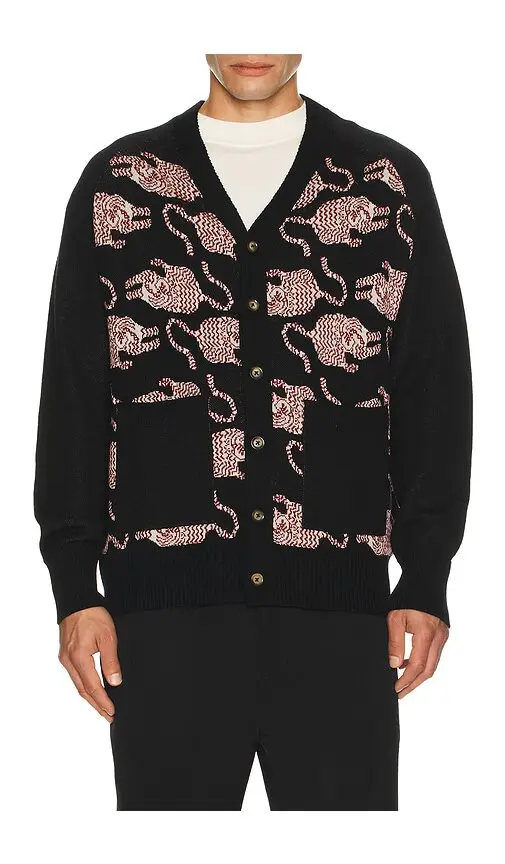 KARDO Agamay Knitted Cardigan With Patch Pockets