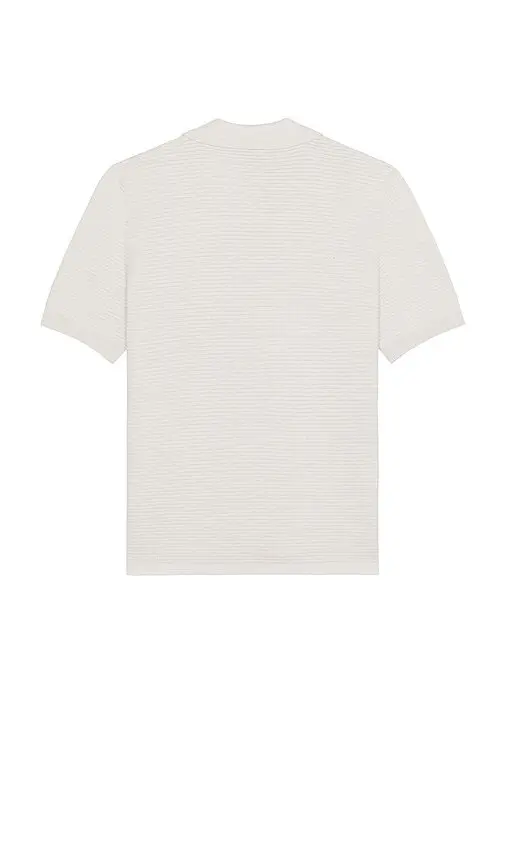 A.p.c. Livio Polo In Cream - Heathered Ecru