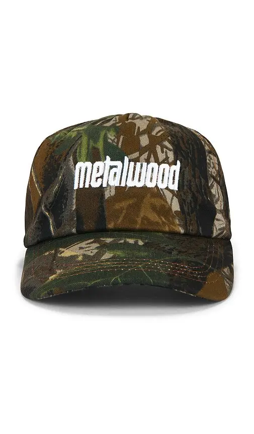 METALWOOD STUDIO Metal Logo 5 Panel Cap - Camo