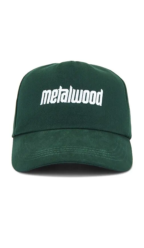 METALWOOD STUDIO Metal Logo 5 Panel Cap - Spruce
