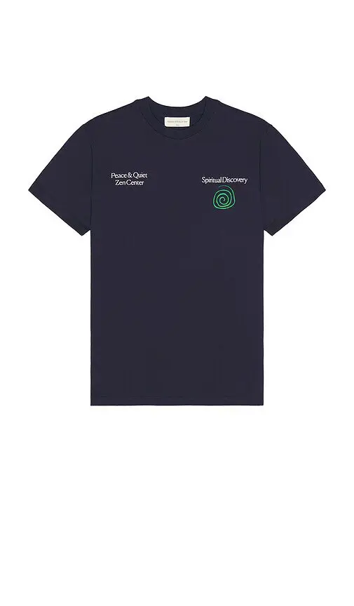MUSEUM OF PEACE & QUIET Spiritual Discovery T-shirt - Navy