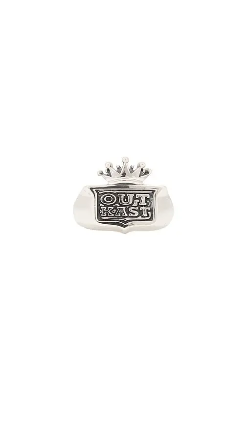 MAPLE X Outkast Logo Signet - Silver 925