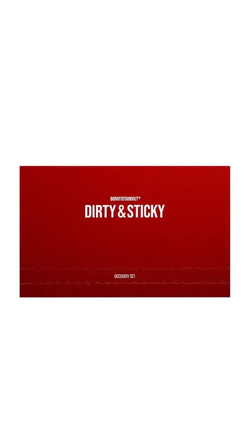 BORNTOSTANDOUT Dirty & Sticky Discovery Kit - N,a