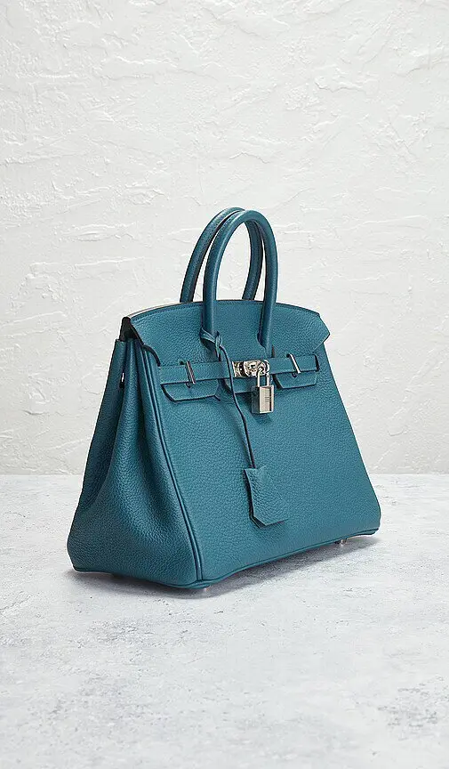 Undefined Hermes Clemence Birkin 25 Handbag