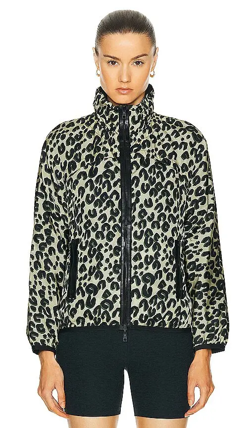 FWRD RENEW Louis Vuitton Leopard Print Jacket