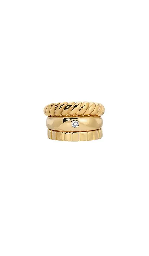 MEGA Ring Stack - 14k Gold Plated
