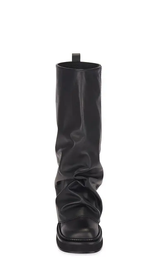 Attico Robin Combat Boot - Black