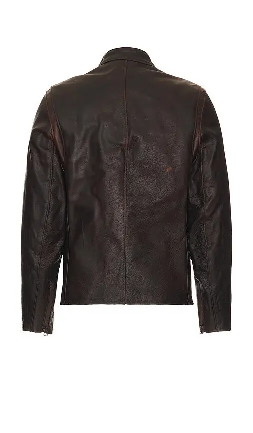 SCHOTT Cafe Racer Leather Jacket