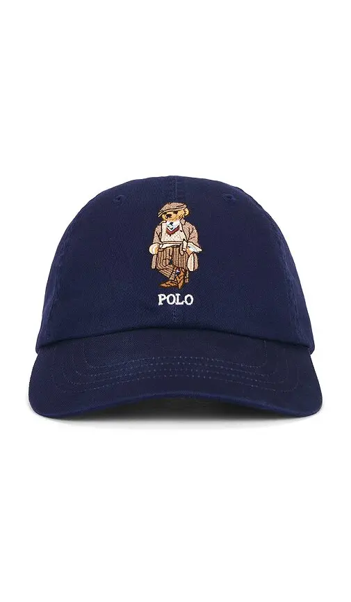 Polo Ralph Lauren Classic Twill Bear Sport Cap - Newport Navy