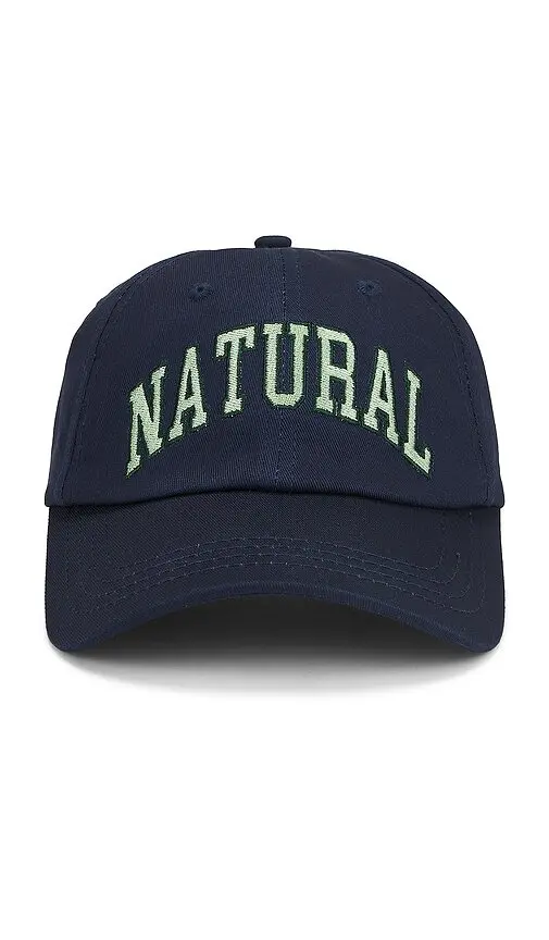 MUSEUM OF PEACE & QUIET Natural Dad Hat - Navy