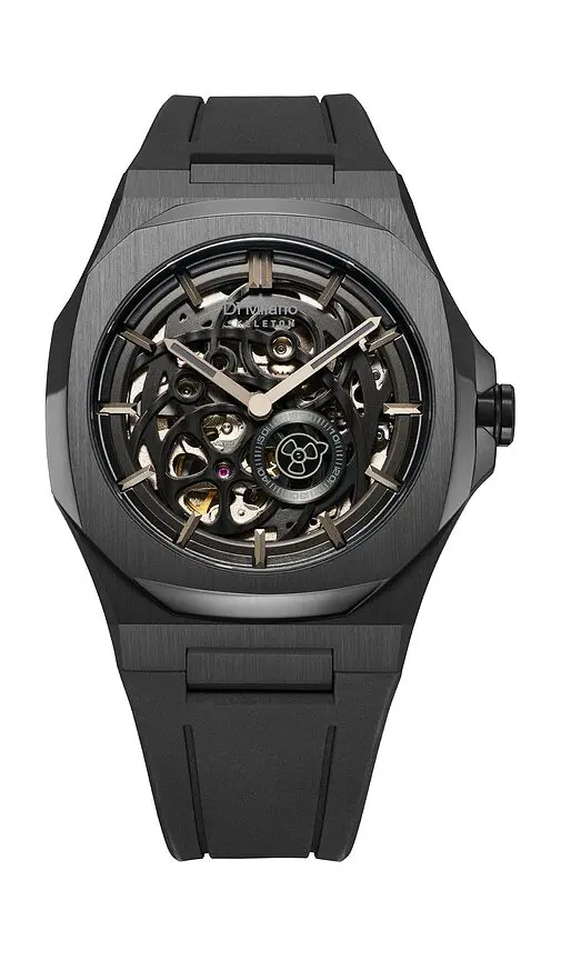 D1 MILANO Skeleton Steel 41.5mm Watch