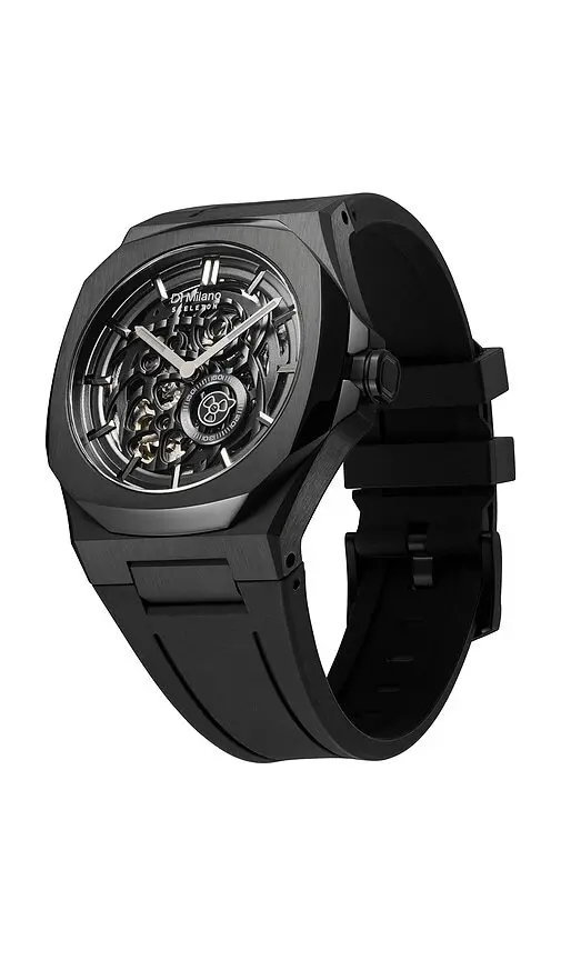D1 MILANO Skeleton Steel 41.5mm Watch