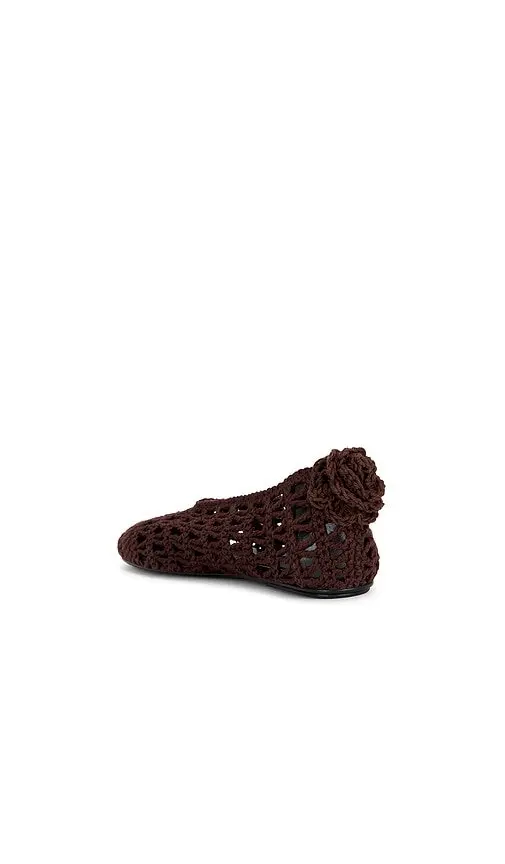 Magda Butrym Crochet Ballet Flat