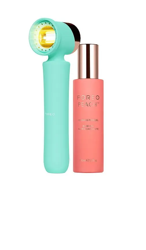 Foreo Peach 2 Ipl Hair Removal Device & Peach Cooling Prep Gel Bundle - Mint