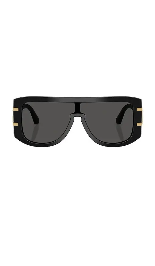 Dolce & Gabbana Shield Sunglasses - Black