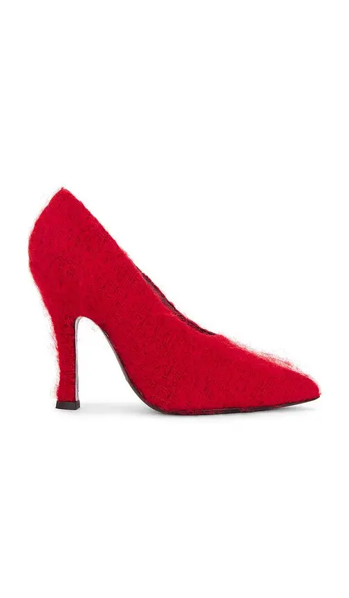 Magda Butrym Loom Pump - Red