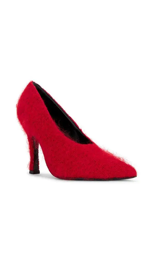 Magda Butrym Loom Pump - Red