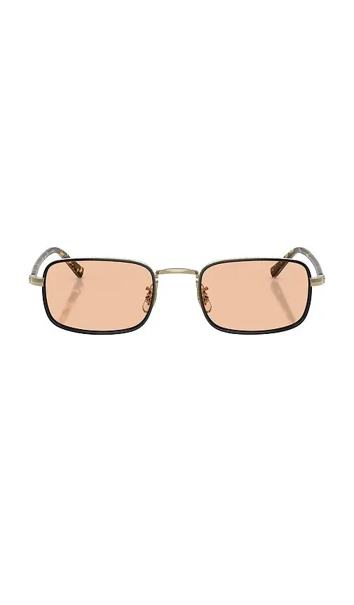 Oliver Spencer Brymer Sunglasses - Gold & Black