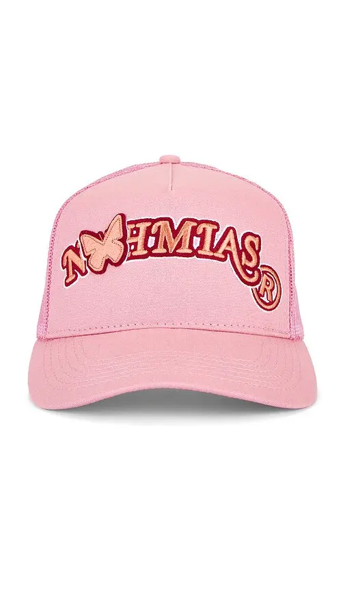 NAHMIAS Butterfly Arch Trucker Hat - Pink