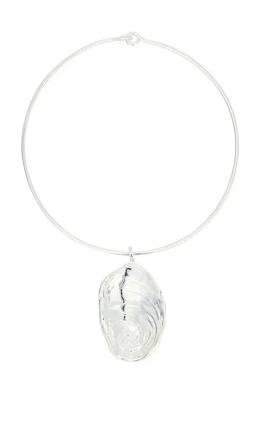Éliou Fossil Necklace - Silver Plated