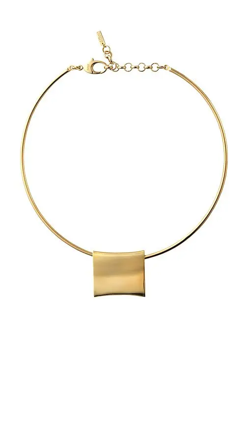 Éliou Carre Necklace - Gold