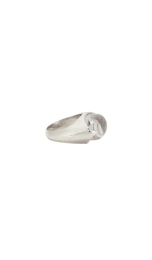 LOREN STEWART Crystal Orb Ring - Sterling Silver