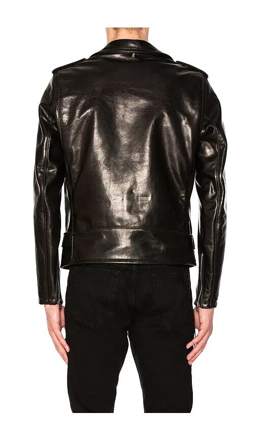 SCHOTT Pebbled Moto Jacket
