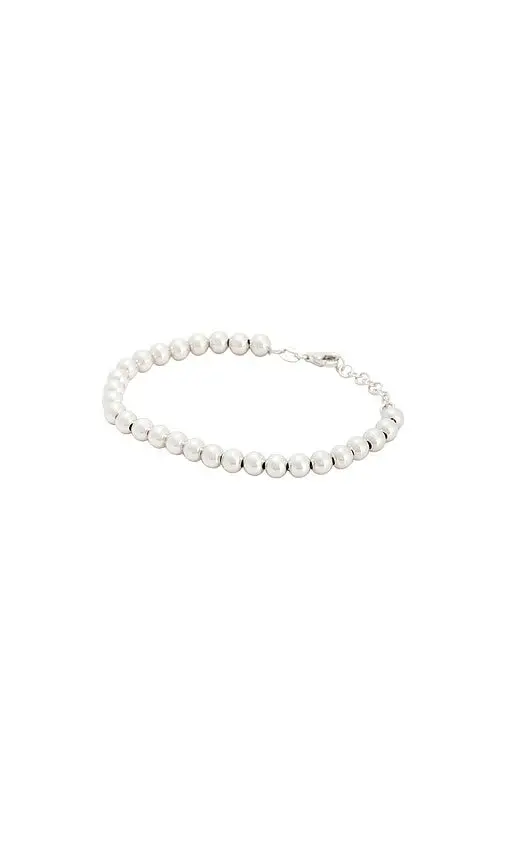 STONE AND STRAND Silver Ball Bracelet - Sterling Silver