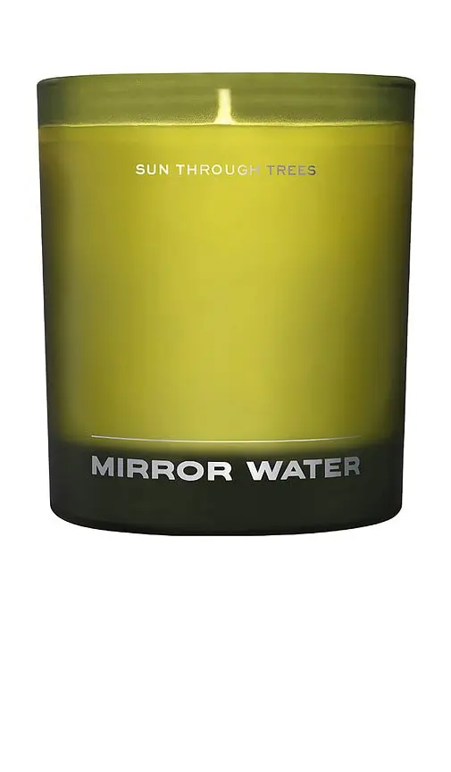 MIRROR WATER Sun Through Trees Candle - N,a
