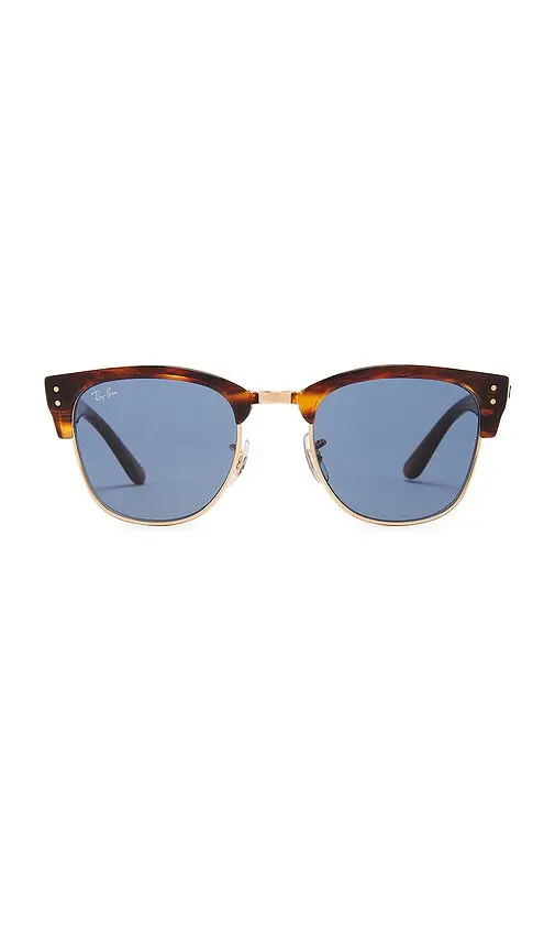 Ray-ban Clubmaster Reverse Sunglasses - Brown Tortoise