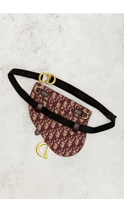 Undefined Dior Saddle Belt Bag