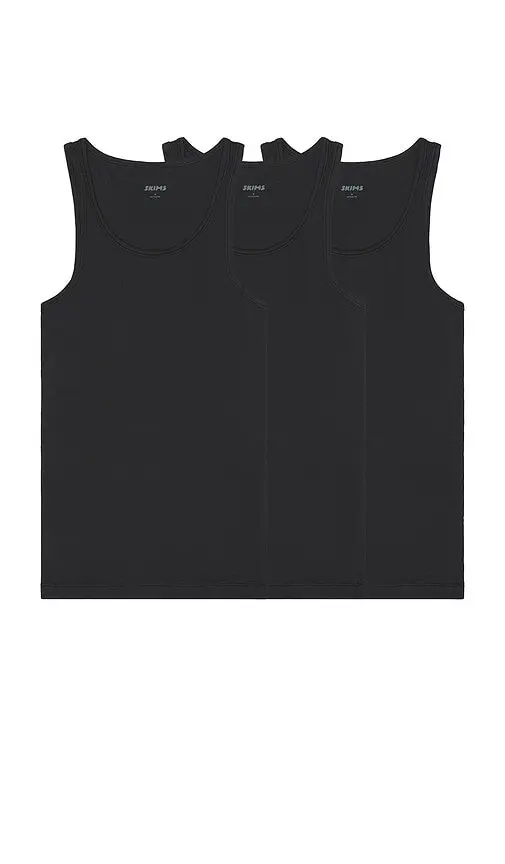 SKIMS Cotton Rib Tank 3-pack