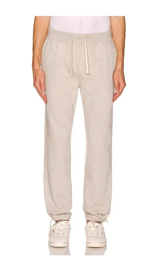 Polo Ralph Lauren Athletic Fleece Pant Straight Leg In Grey - Ash Grey Heather