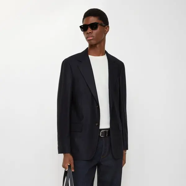 Burberry Wool Cashmere Tailored Jacket
