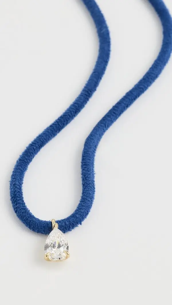 Shashi Phoenix Necklace - Navy