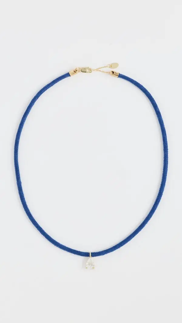 Shashi Phoenix Necklace - Navy