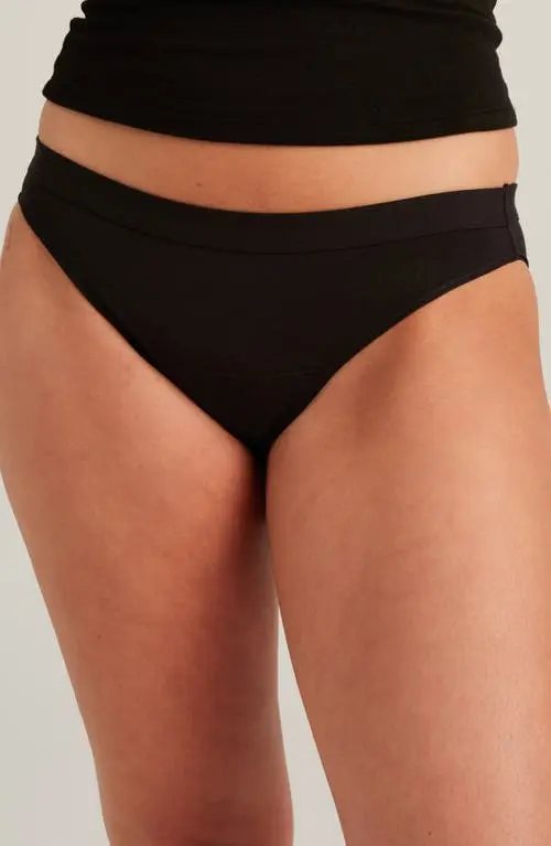 SAALT Leakproof Bikini Bottom - Black
