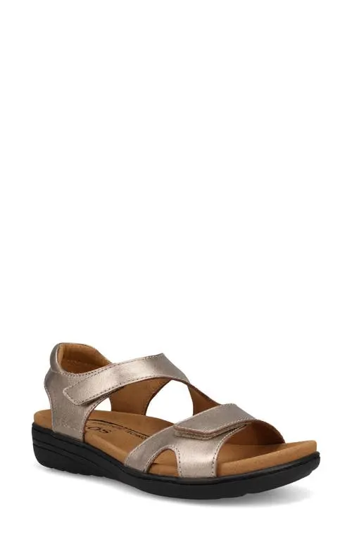 TAOS Serene Ankle Strap Sandal - Champagne
